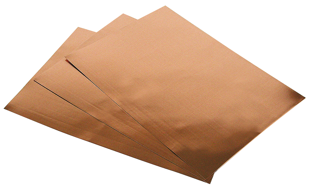 Kupferfolie 30 x 20 cm 3 Stück VBS Hobby Bastelshop