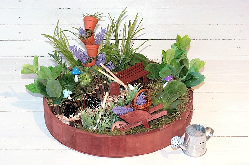 Mini-Garten selber gestalten - DIY VBS Hobby