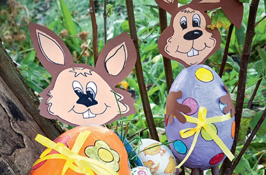 Osterhasen basteln - VBS Hobby