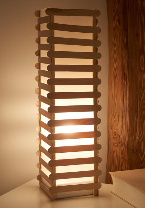 Wooden Stick Lamp - VBS Hobby