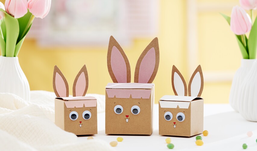 Cute bunny boxes - VBS Hobby