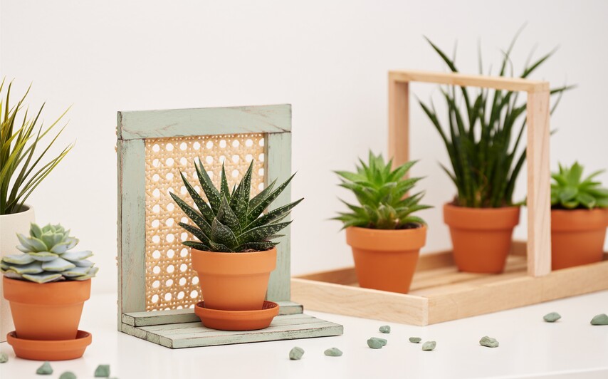 Decorative frame for plant pot - VBS Hobby