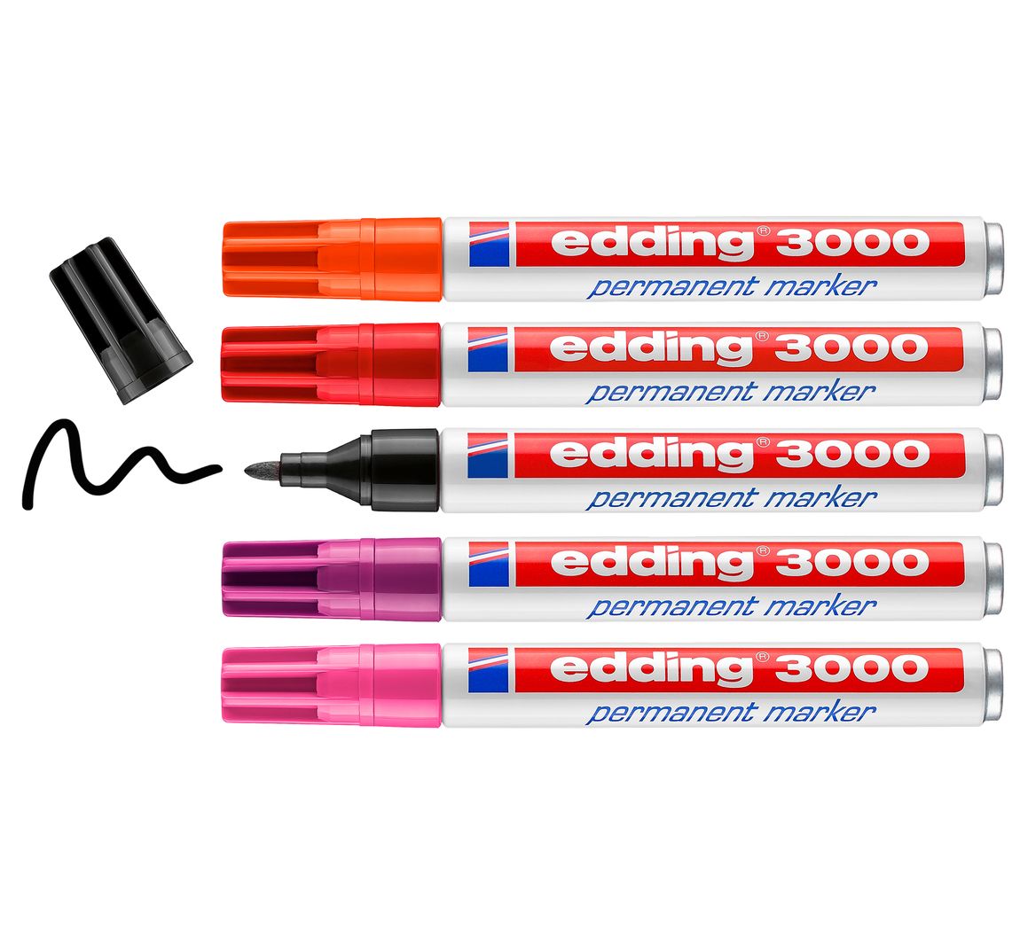 edding 3000 Permanent Marker | VBS Hobby Bastelshop