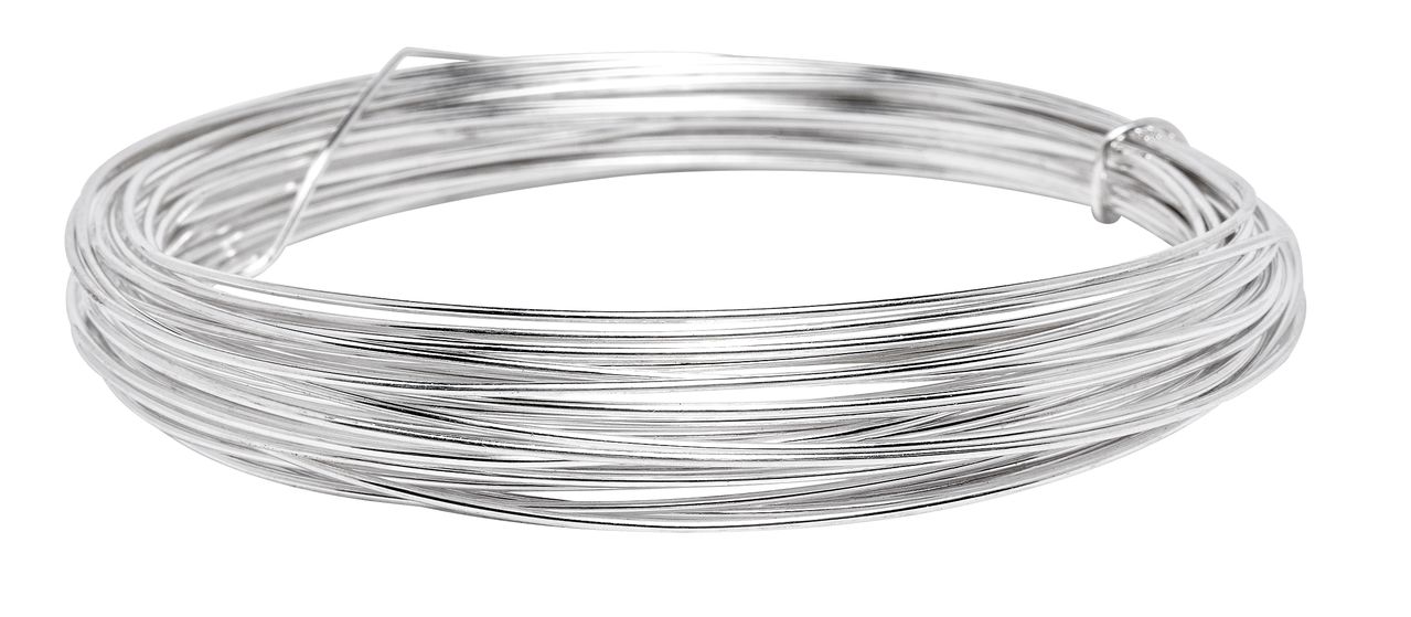 Silberdraht 0,8 mm, 6 m | VBS Hobby Bastelshop