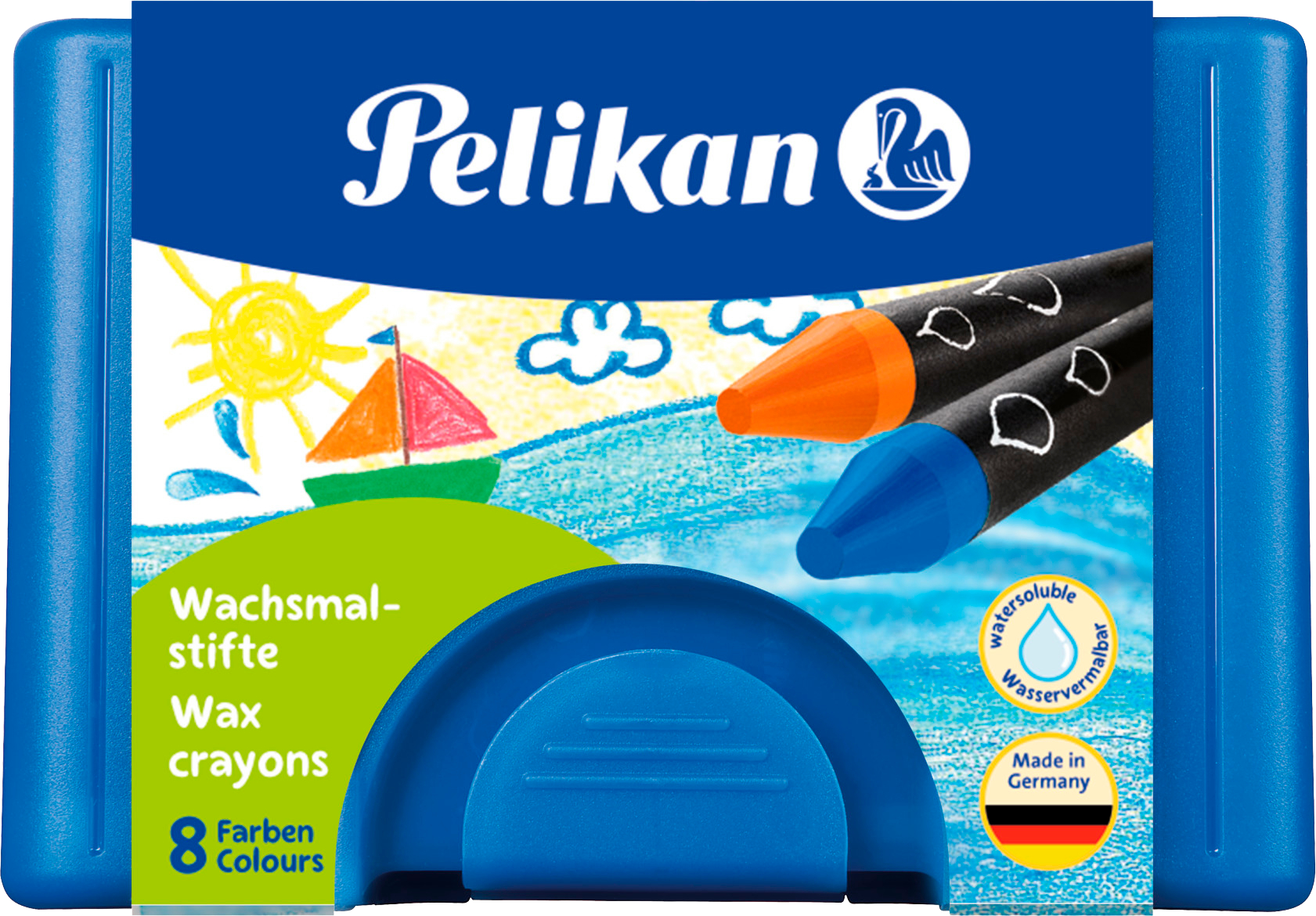 Pelikan Wachsmalstifte "Rund", wasservermalbar | VBS Hobby Bastelshop