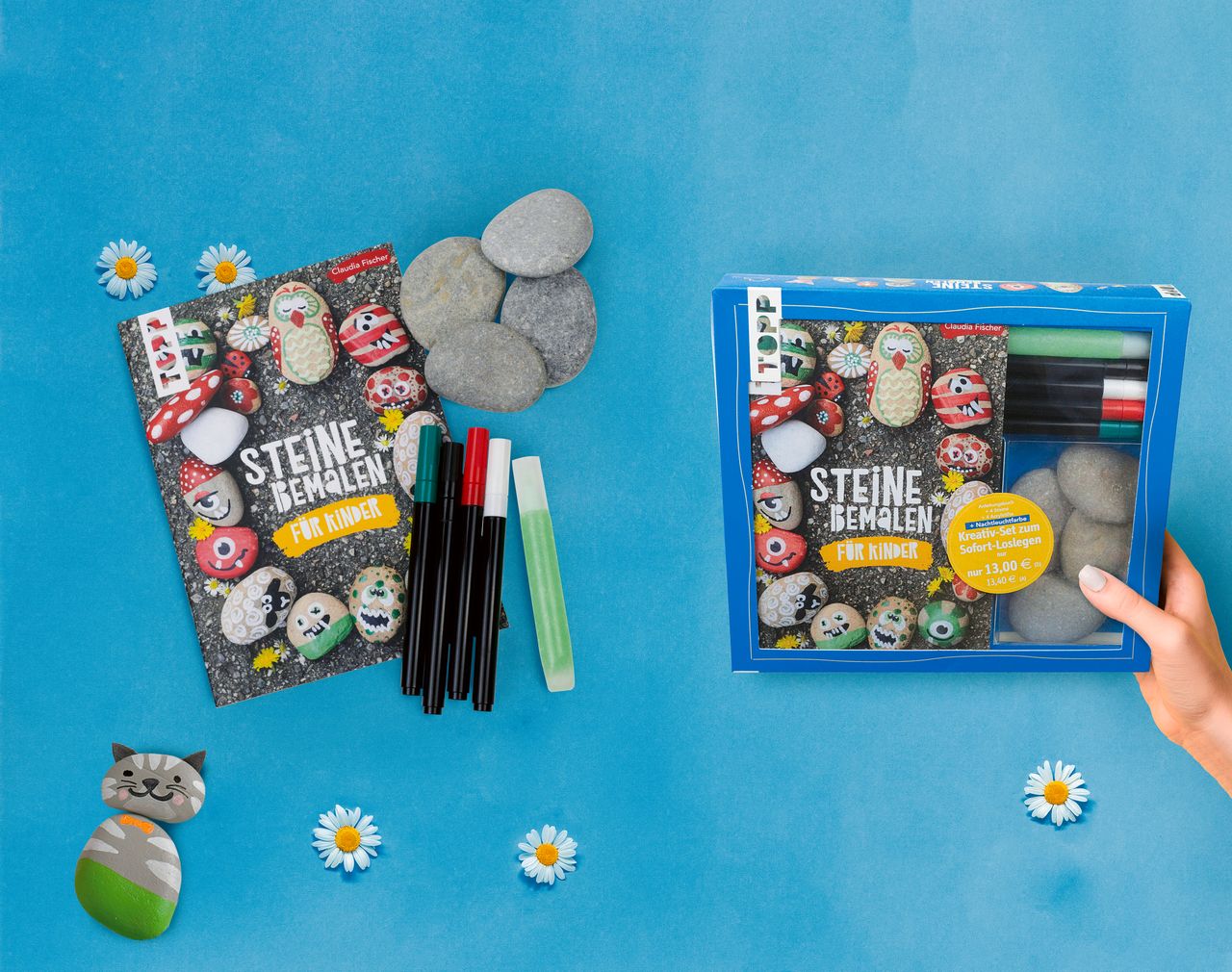 Kreativ-Set "Steine bemalen für Kinder" | VBS Hobby Bastelshop