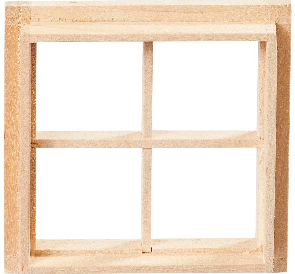 Miniatur Fenster quadratisch "breite Tiefe" | VBS Hobby Bastelshop
