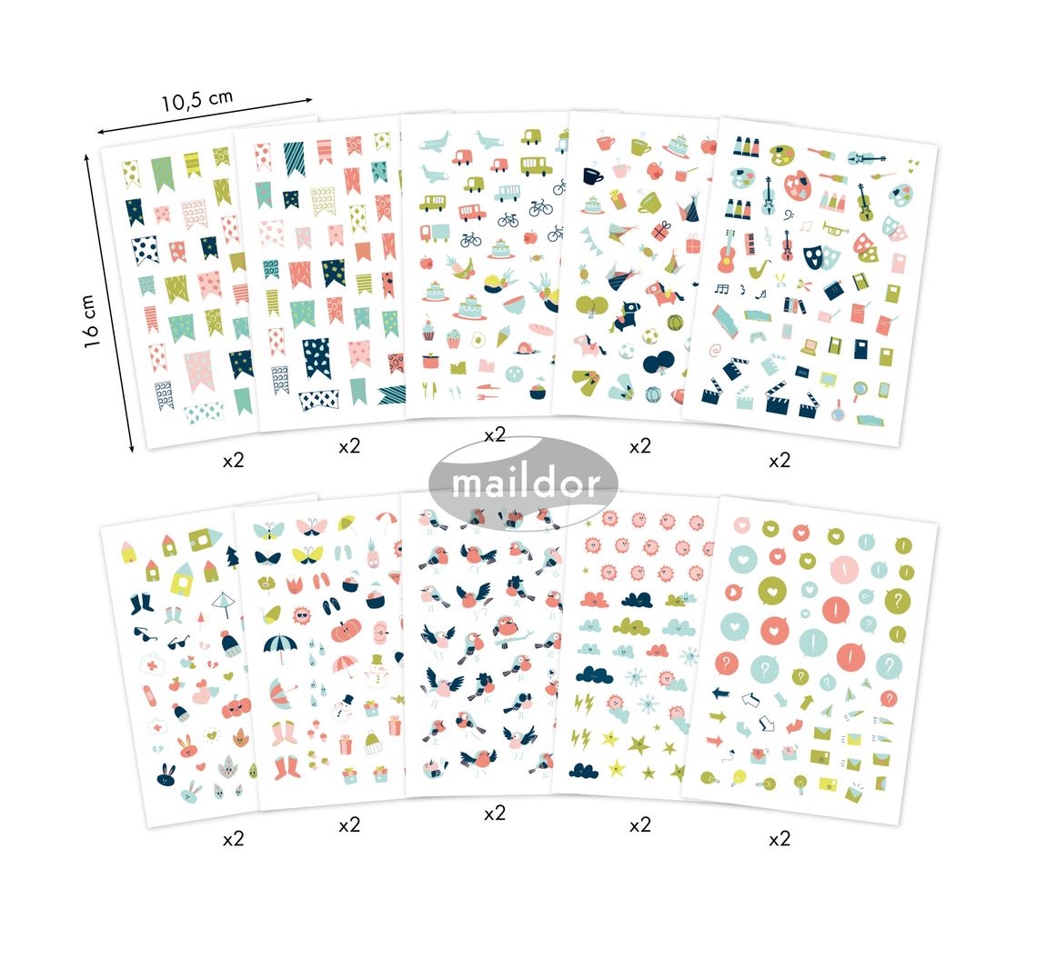 Sticker-Buch "Bullet Journal" | VBS Hobby Bastelshop