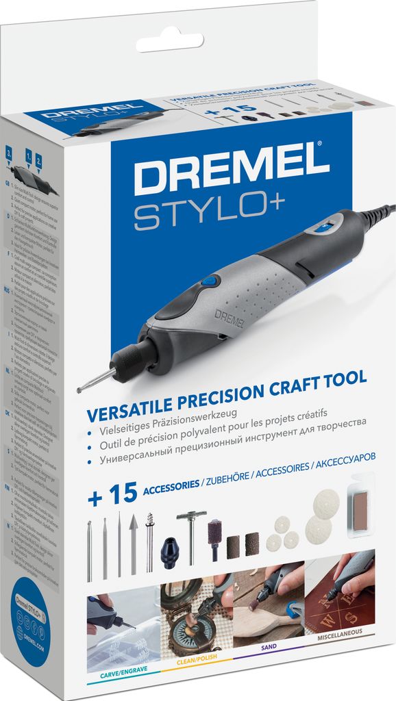 Dremel Stylo+ (2050-15), 15 tlg. Zubehör | VBS Hobby Bastelshop