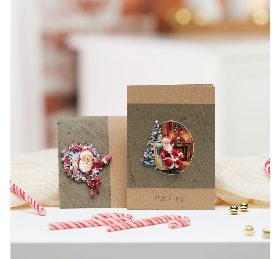 3D-Stanzbogen-Set "From Santa with love" | VBS Hobby Bastelshop