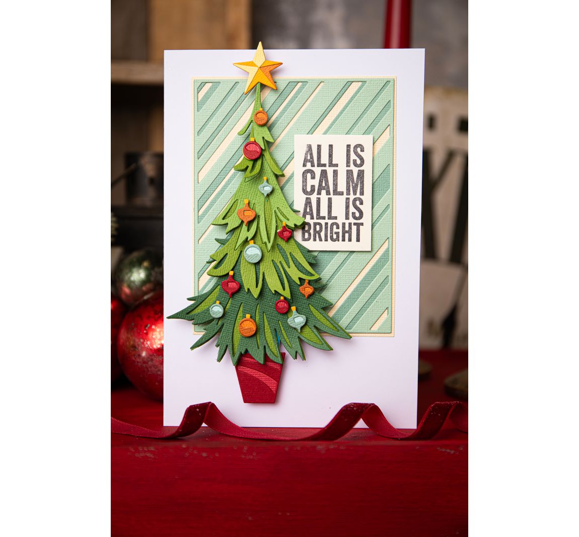 Sizzix Thinlits Stanzschablone "Trim a Tree Colorize by Tim Holtz" | VBS Hobby Bastelshop