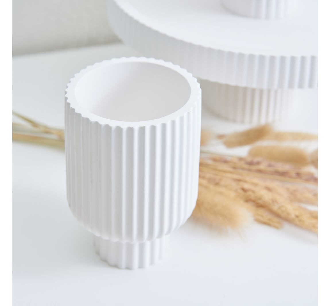 Silikon Gießform "Dose mit Rillen" | VBS Hobby Bastelshop
