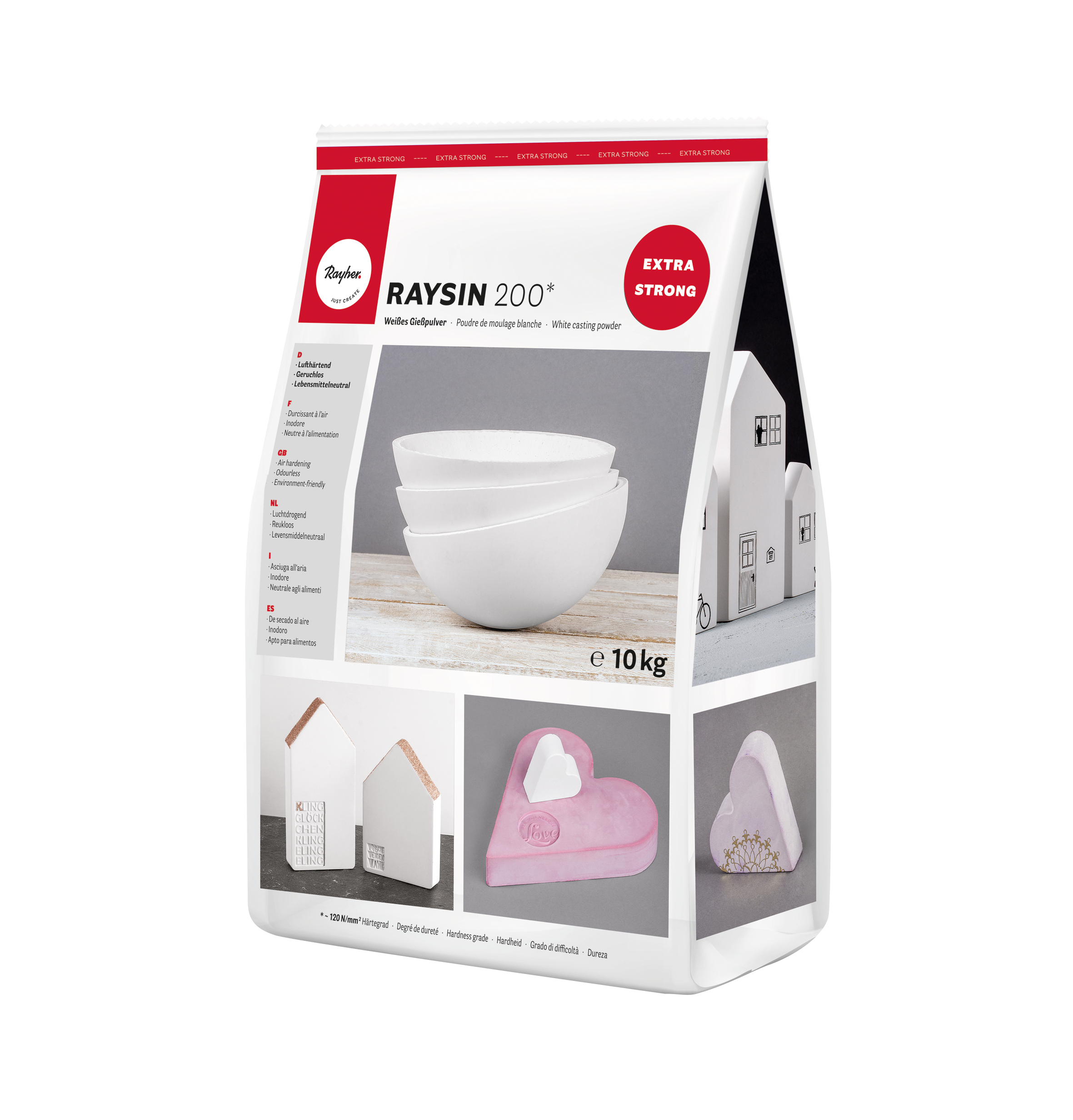 Gießpulver "Raysin 200", weiß - VBS Hobby