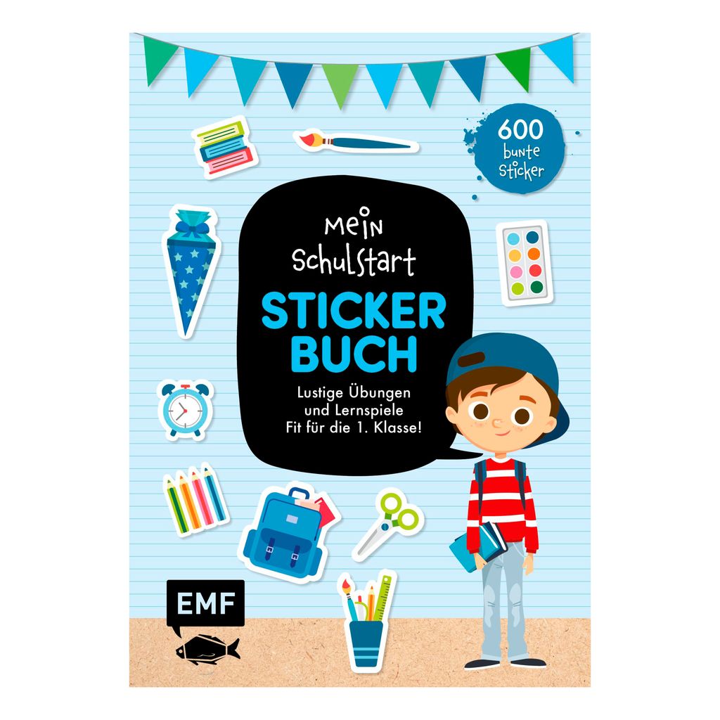 Buch "Das Stickerbuch zum Schulstart" | VBS Hobby Bastelshop