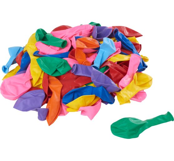 VBS Balloons "Colorful", 100 pieces - VBS Hobby