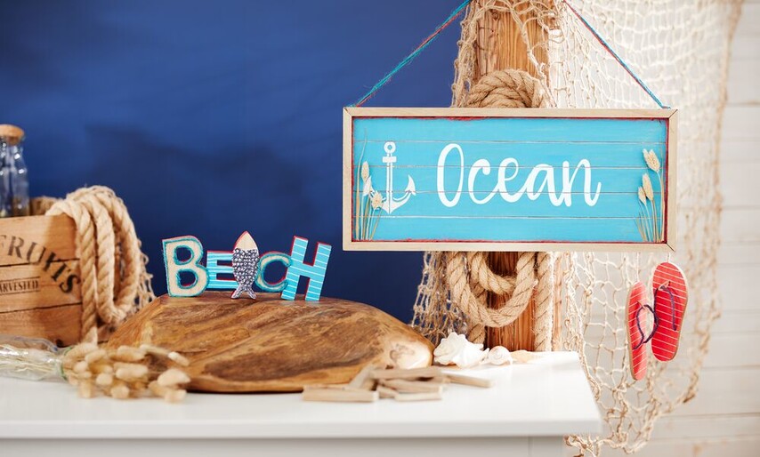 Maritime sign Ocean - VBS Hobby