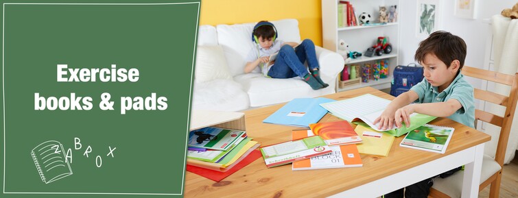 Exercise books & pads - Occasions - Starting school - School supplies ...