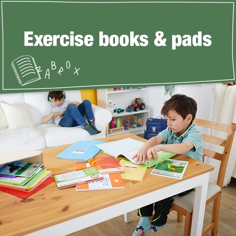 Exercise books & pads - Occasions - Starting school - School supplies ...