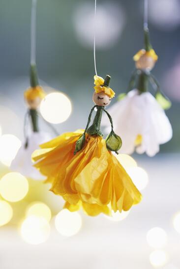 Tissue paper fairies - VBS Hobby